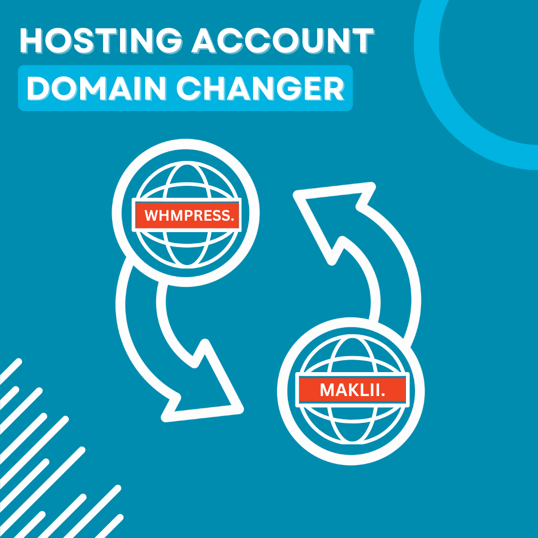 Hosting Account Domain Changer - WHMPress